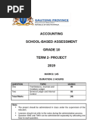 Grade 9 Accounting Exercise | PDF | Debits And Credits | Financial ...