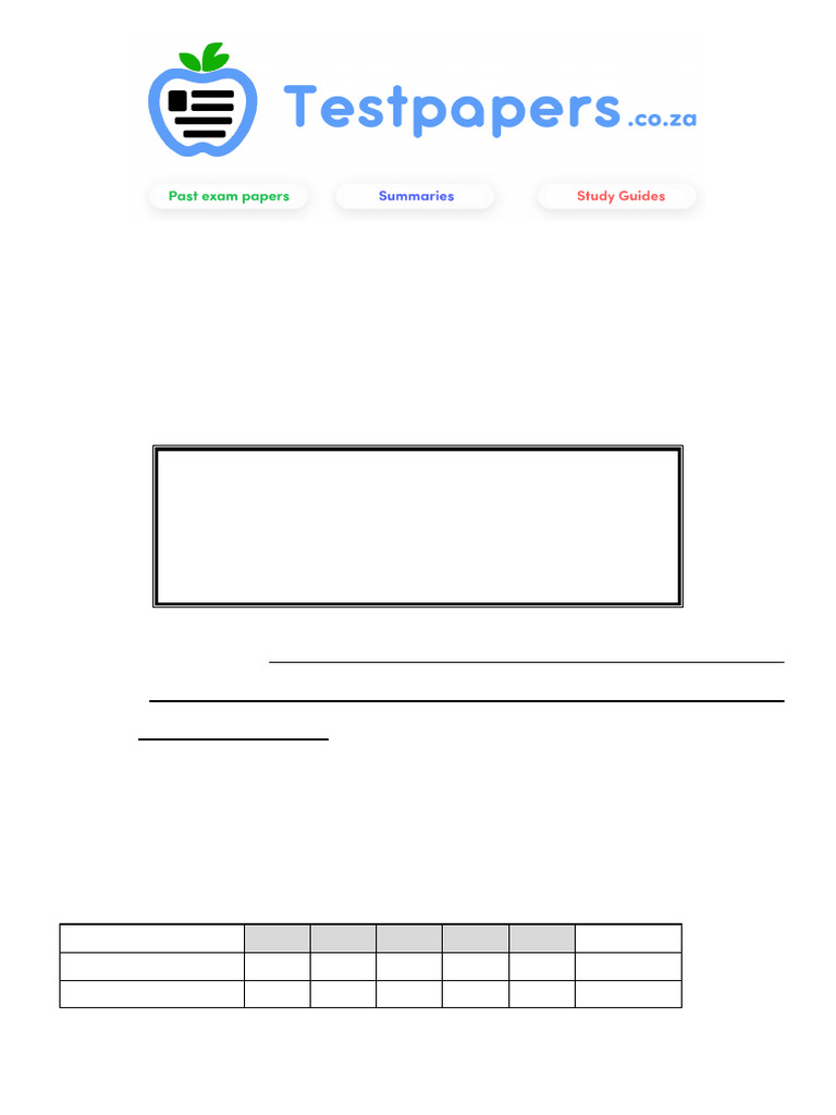 GR 9 EMS P1 (English) June 2024 Answer Book | PDF | Debits And Credits ...