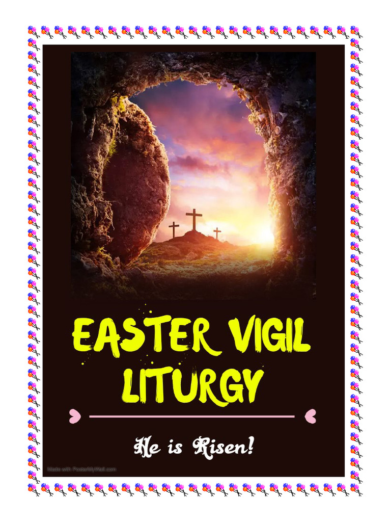 Easter Vigil English Liturgical Celebration | PDF | Christian Worship ...