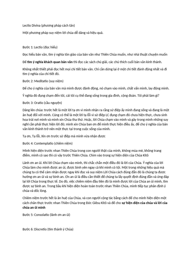 Lectio Divina | PDF