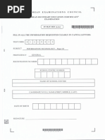 UTECH SCIT Computer Science Module Selection Guide | PDF | Computer ...