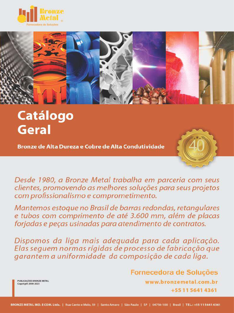 Catálogo - BM 2023 - BRONZE METAL | PDF