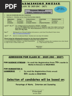 Admit Card Format | PDF