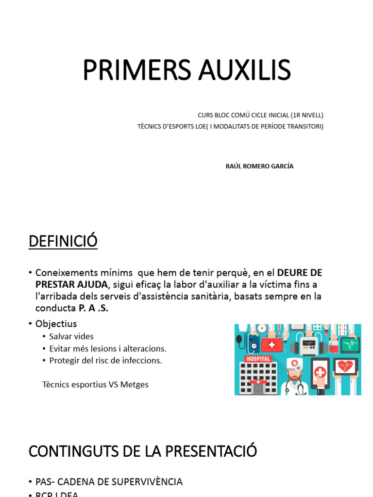 Primers Auxilis | PDF