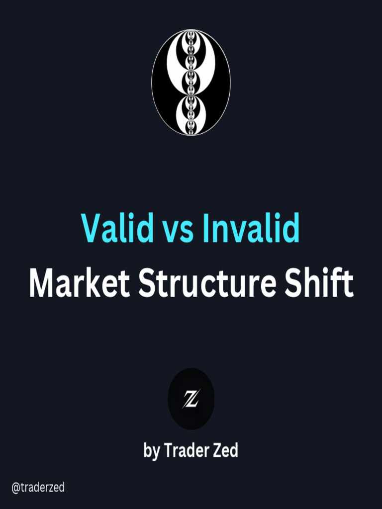 Invalid Vs Valid Market Structure Shift by Trader Zed | PDF