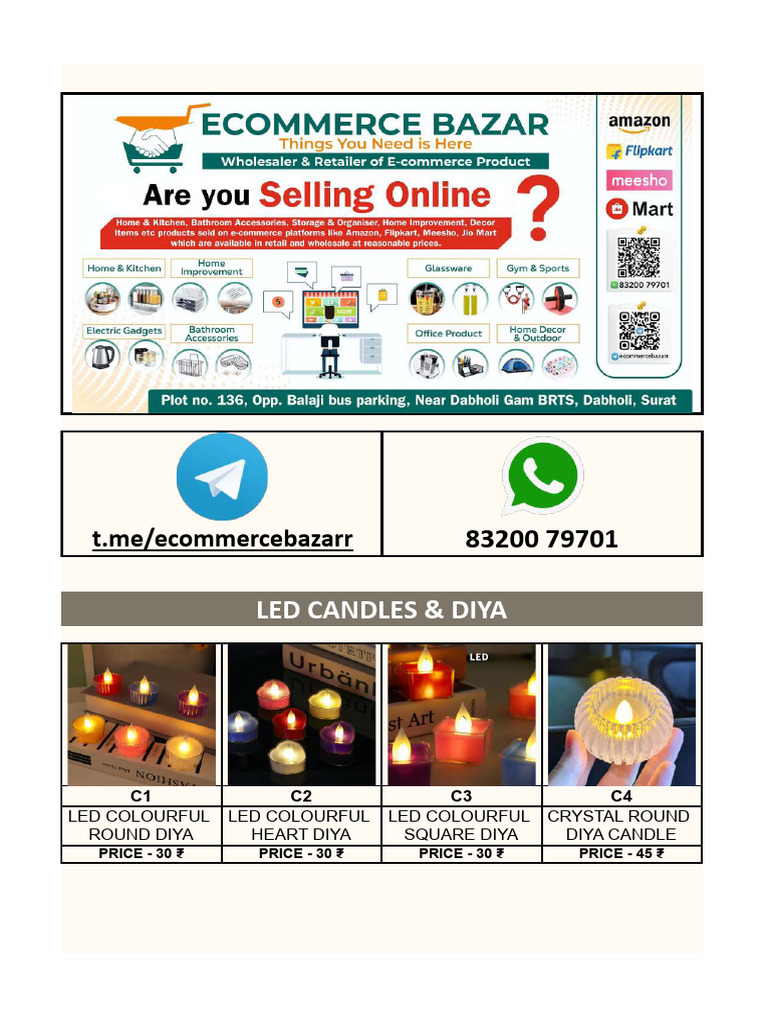 Ecommerce Bazar Product List - 9 April | PDF | Cakes | Bathroom