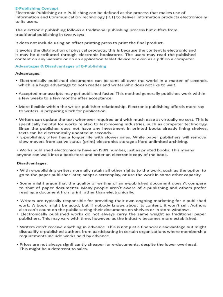 WCM UNIT 4 (1) | PDF | Electronic Publishing | Books