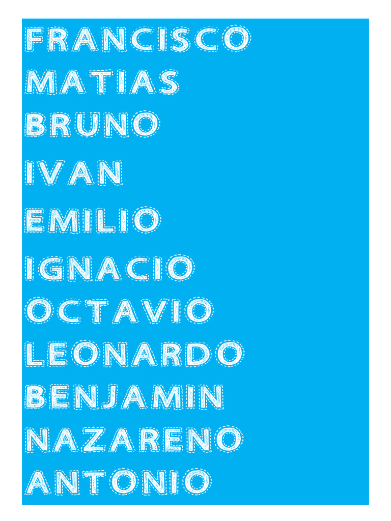 Cartel Welcome 1° | PDF