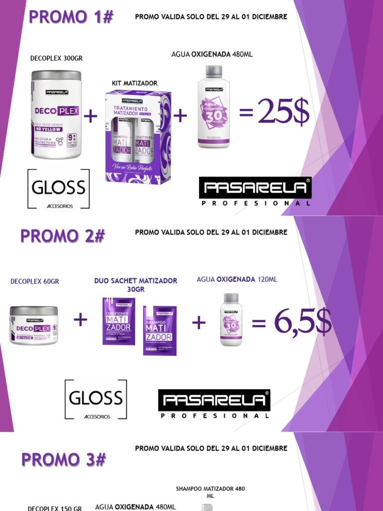 Promociones DECOPLEX del 29 al 01 Diciembre | PDF