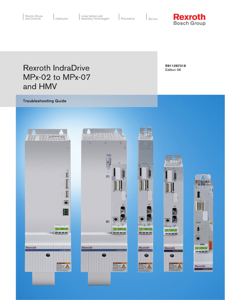 Rexroth Indradrive Fault Codes