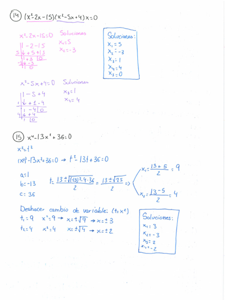 Ejercicios Mate 30 - 01 - 25 | PDF
