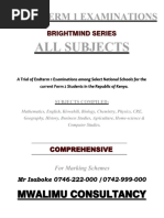 Hist Pp2 Kcse 2025 Top Prediction Cycles | PDF | Africa | British Empire