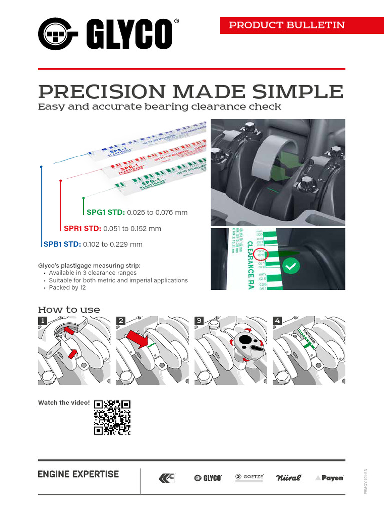 Precision Made Simple: Easy and Accurate Bearing Clearance Check | PDF