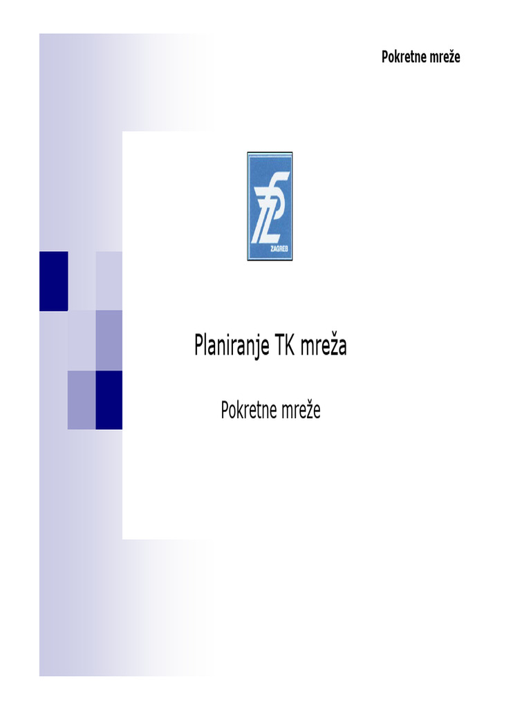 11 Pokretne Mreze 2 | PDF