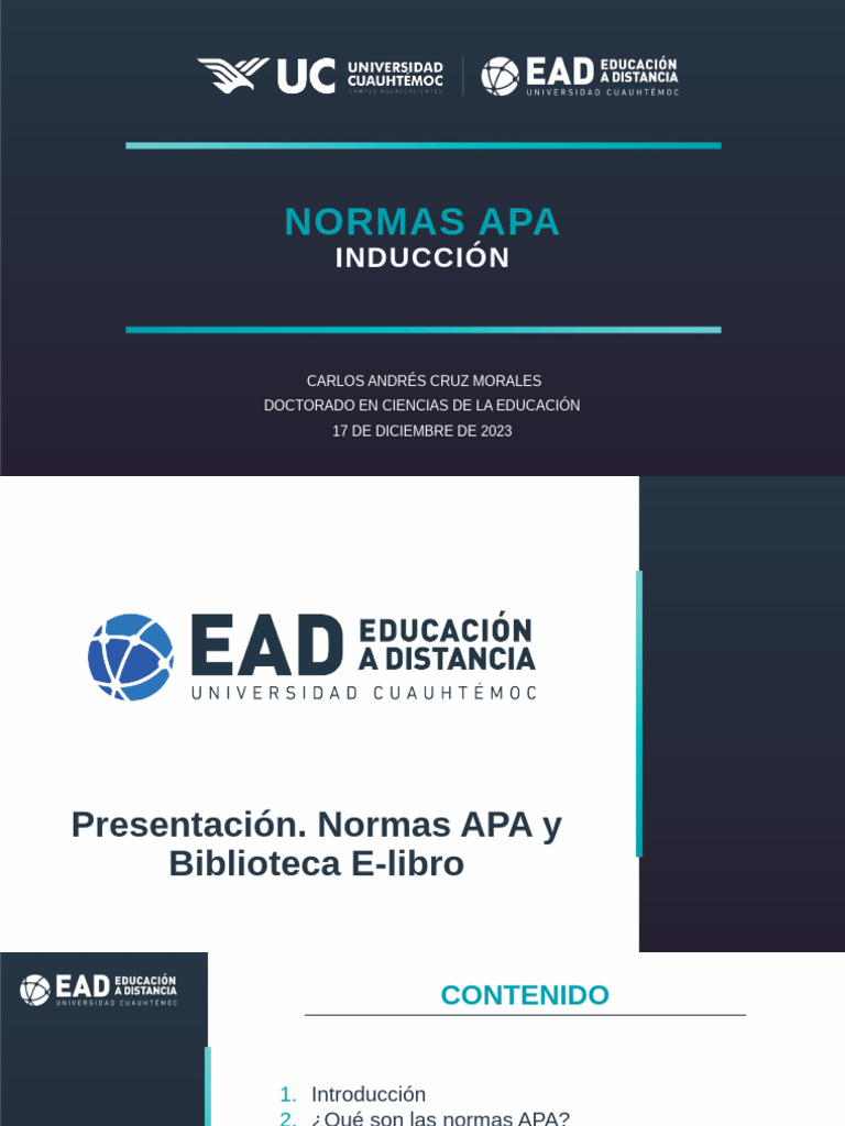 Normas APA: Guía de Citación y Referencia | PDF | Estilo apa ...