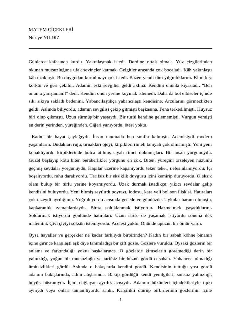 matem cicekleri | PDF