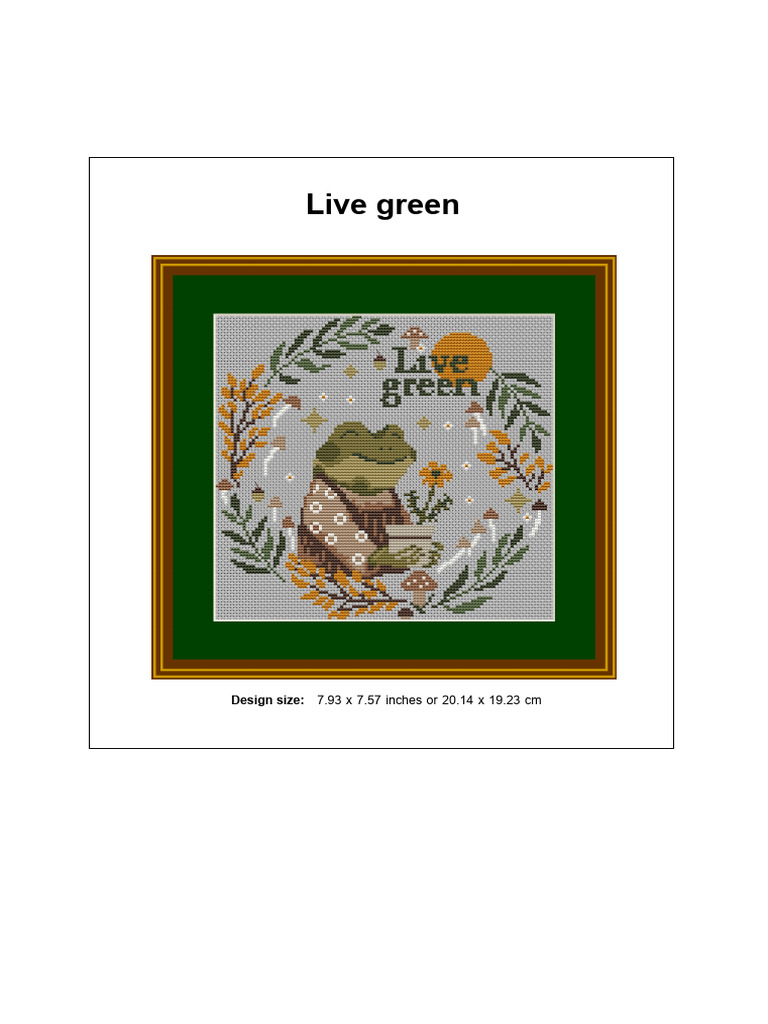 Live Green Color Pattern | PDF