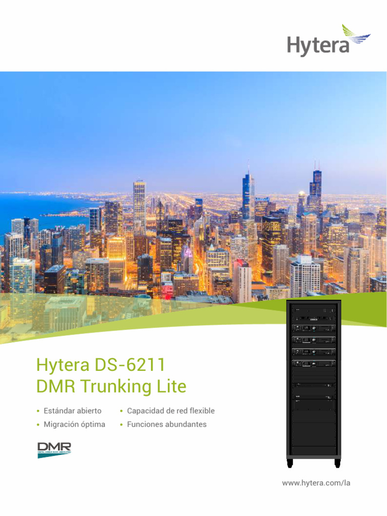ES DS-6211 DMR Trunking Lite Base Station Brochure V20231205 | PDF | Red de computadoras ...