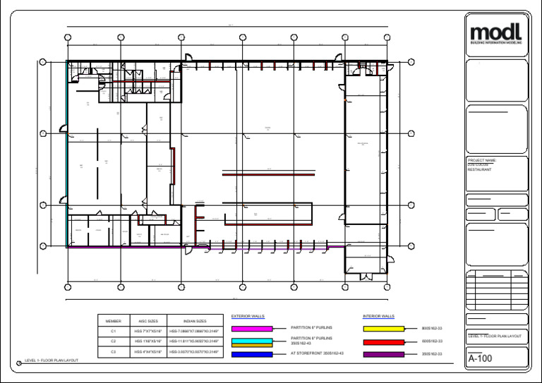 Floor Plan Layout A100 UPDATED | PDF