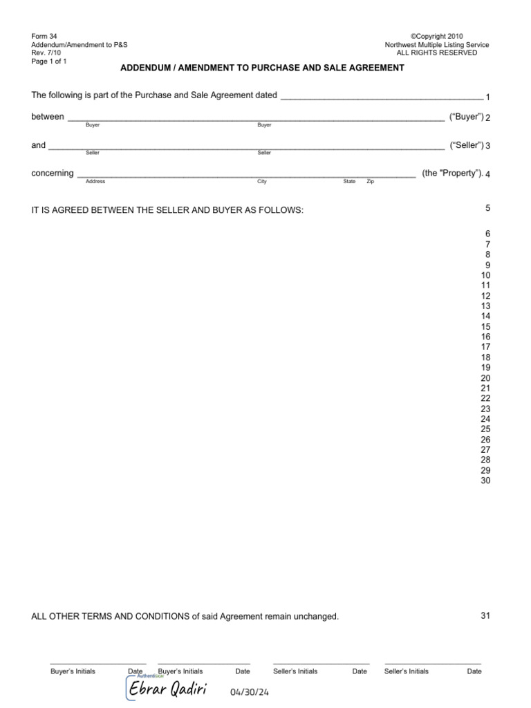 Adding Ebrar Qadiri - 12541 SE 297th | PDF