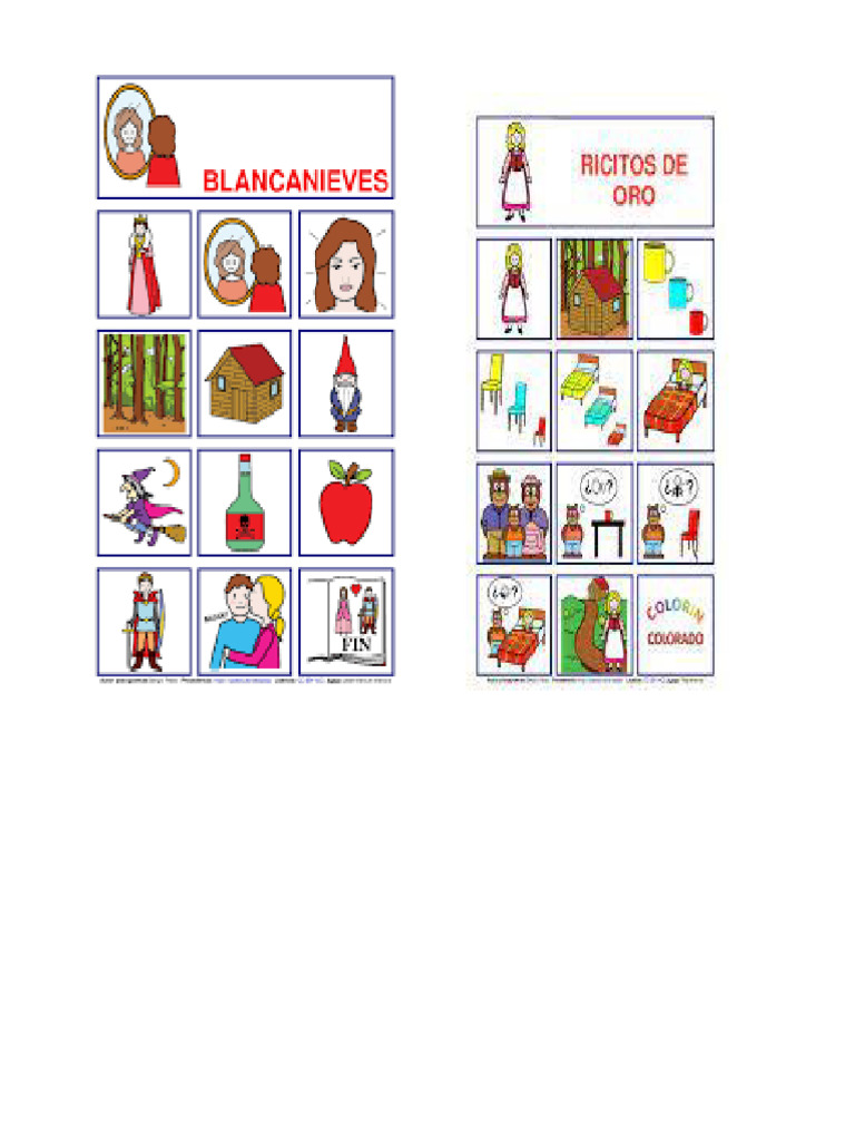 Cuentos Con Pictogramas 24 | PDF
