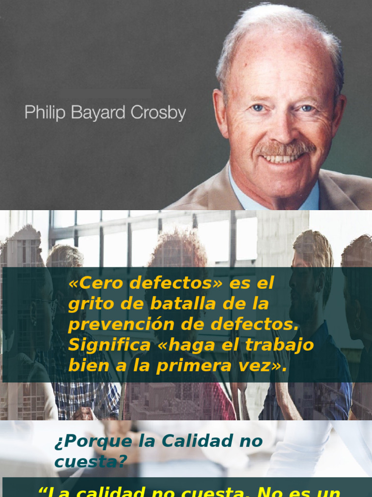 Porque La Calidad No Cuesta | PDF