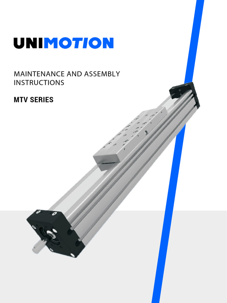 Maintenance - and Assembly Instructions MTV - ENG - 202012 | PDF ...