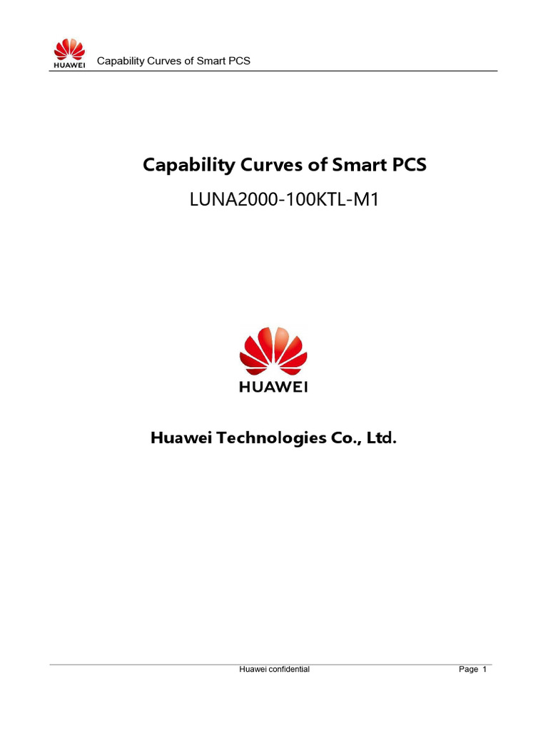Capability Curves of LUNA2000-100KTL-M1 - 250415 - 230759 | PDF