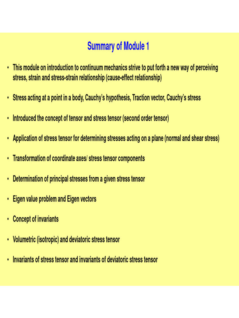 1.11 Summary of Module 1 | PDF