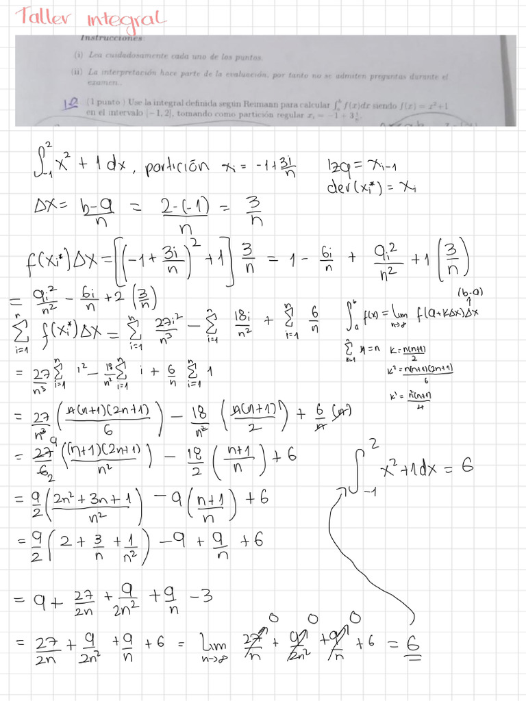 parcial 2 calculo integral | PDF