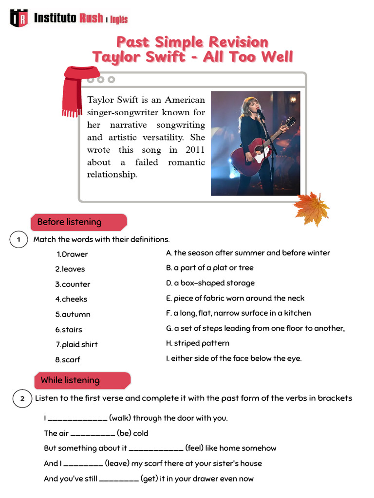 Past Simple Revision | PDF