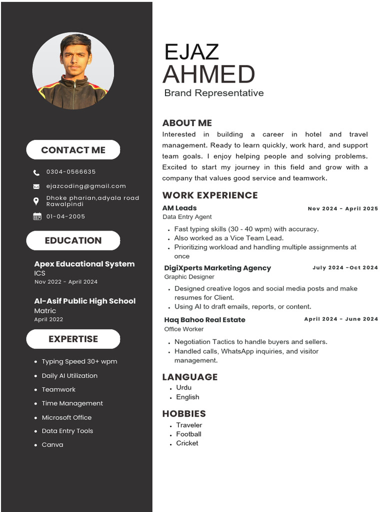 Ejaz Ahmed - CV | PDF