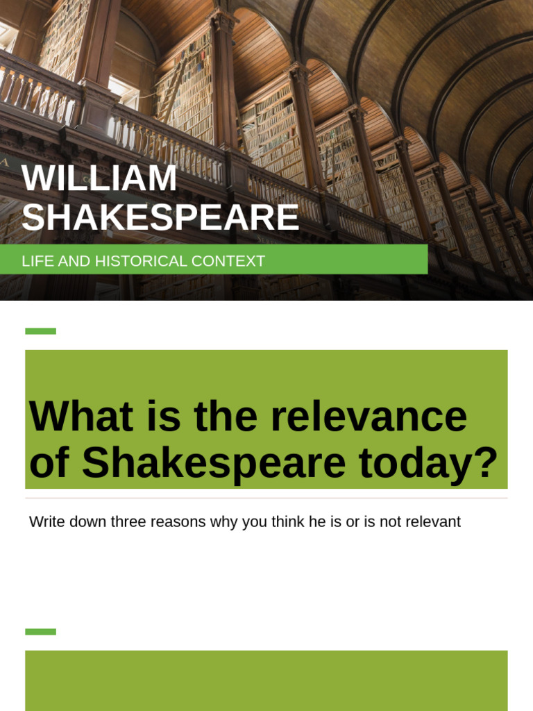 Shakespeare Life and Socio Historic Context | PDF | Witchcraft ...