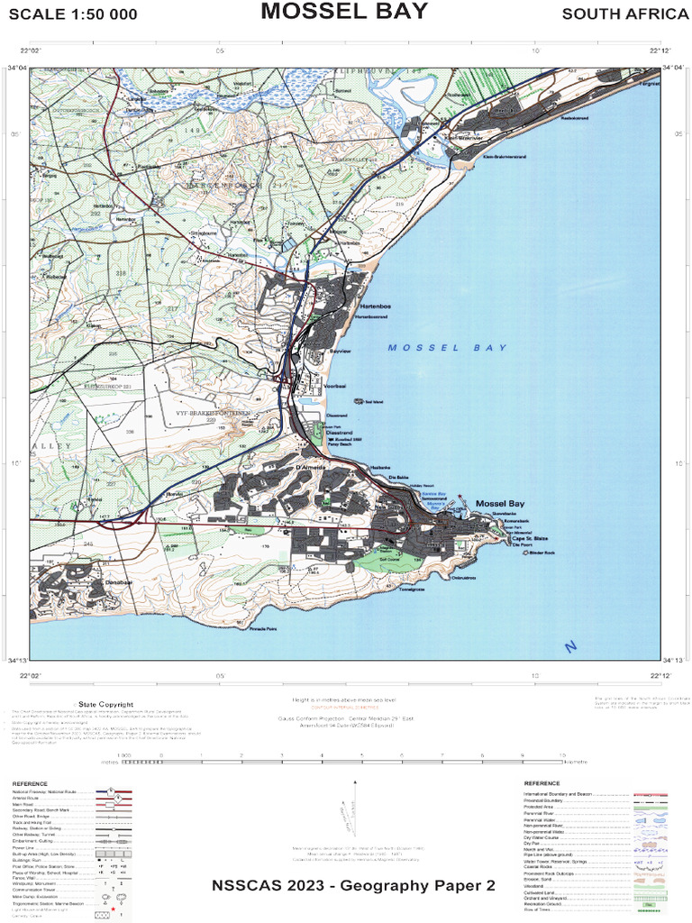 AS Geography Paper 2 Map 8233 2M First Proof 13.03.2023 | PDF