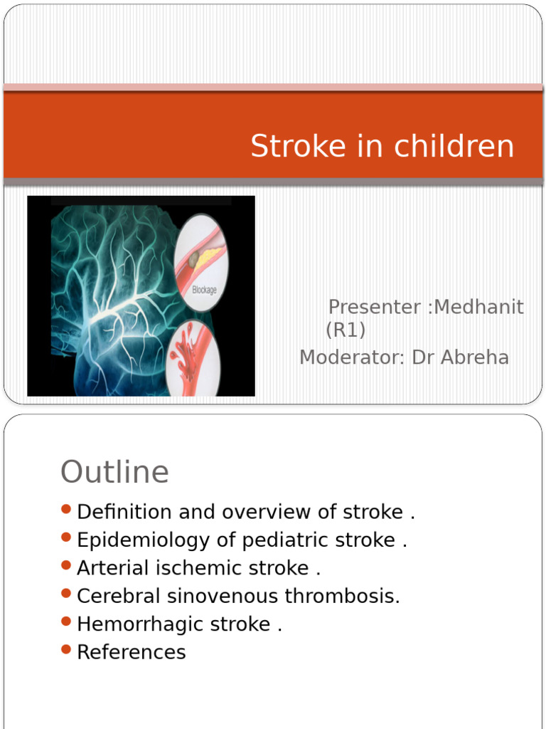 Stroke Seminar Final - 2 | PDF | Stroke | Thrombosis