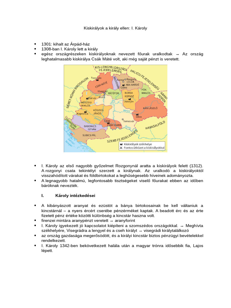 Kiskirályok a király ellen | PDF