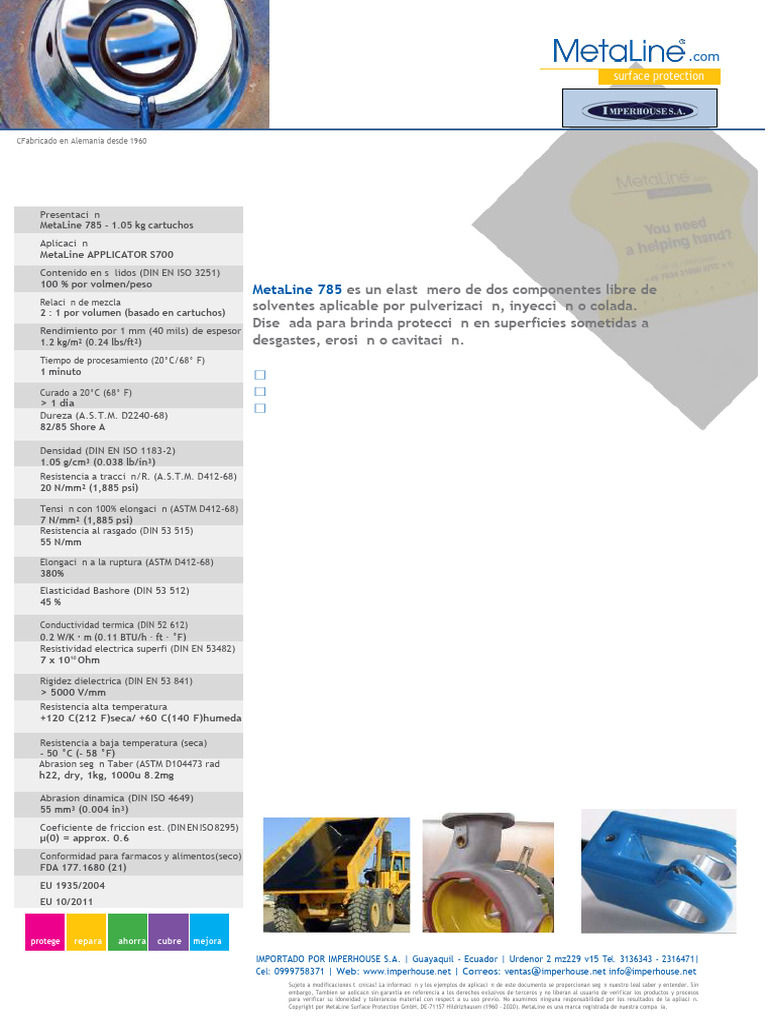 H Tec MetaLine 785 Espaol | PDF | Física Aplicada e Interdisciplinaria ...