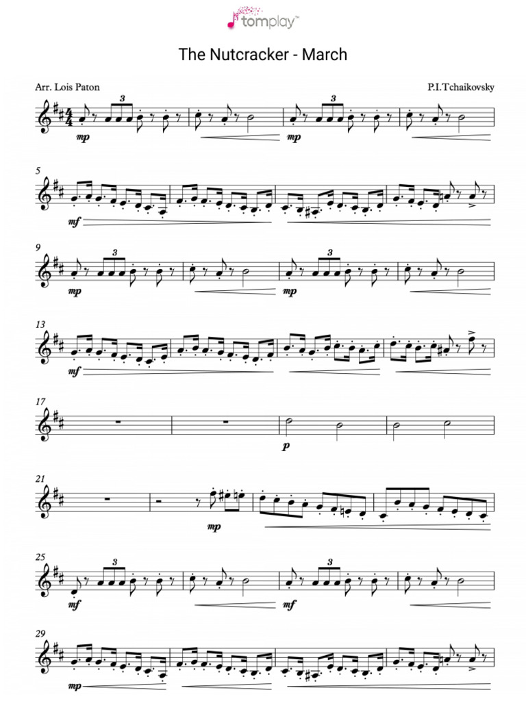 The Nutcracker - March | PDF