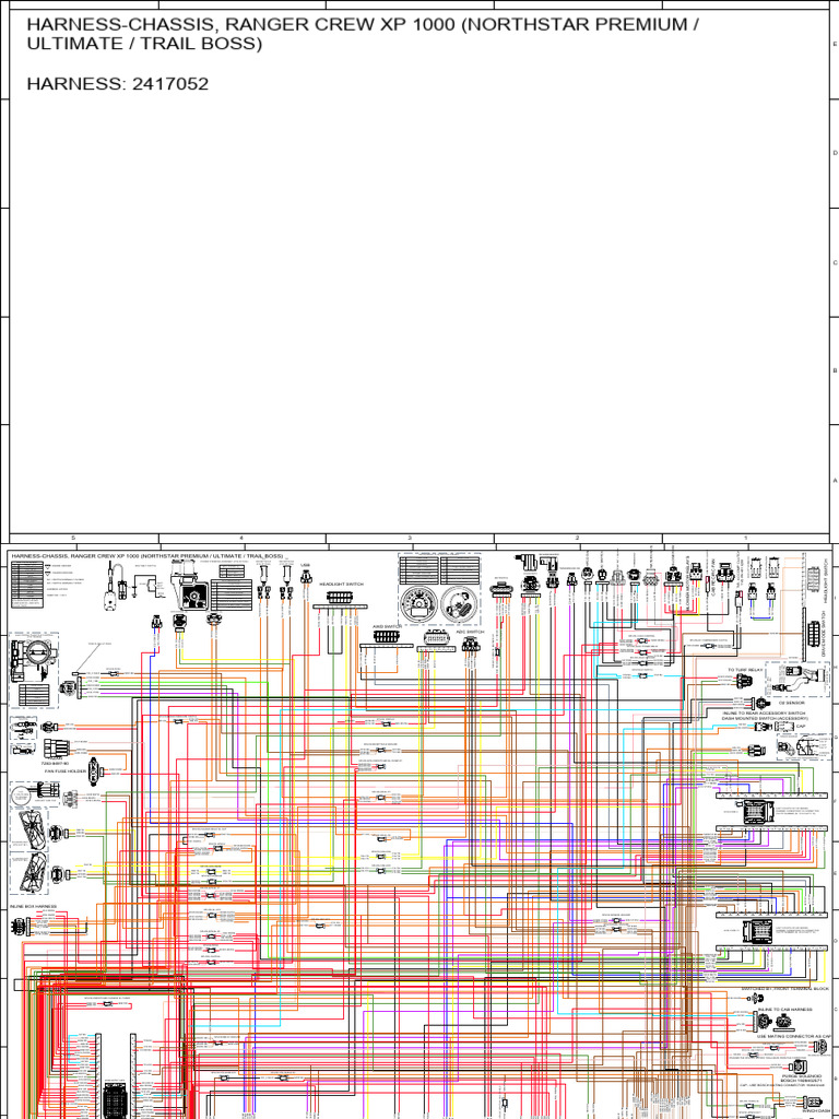 2023 RZR xp 1000 wire diag | PDF | Vehicle Technology | Automotive Industry