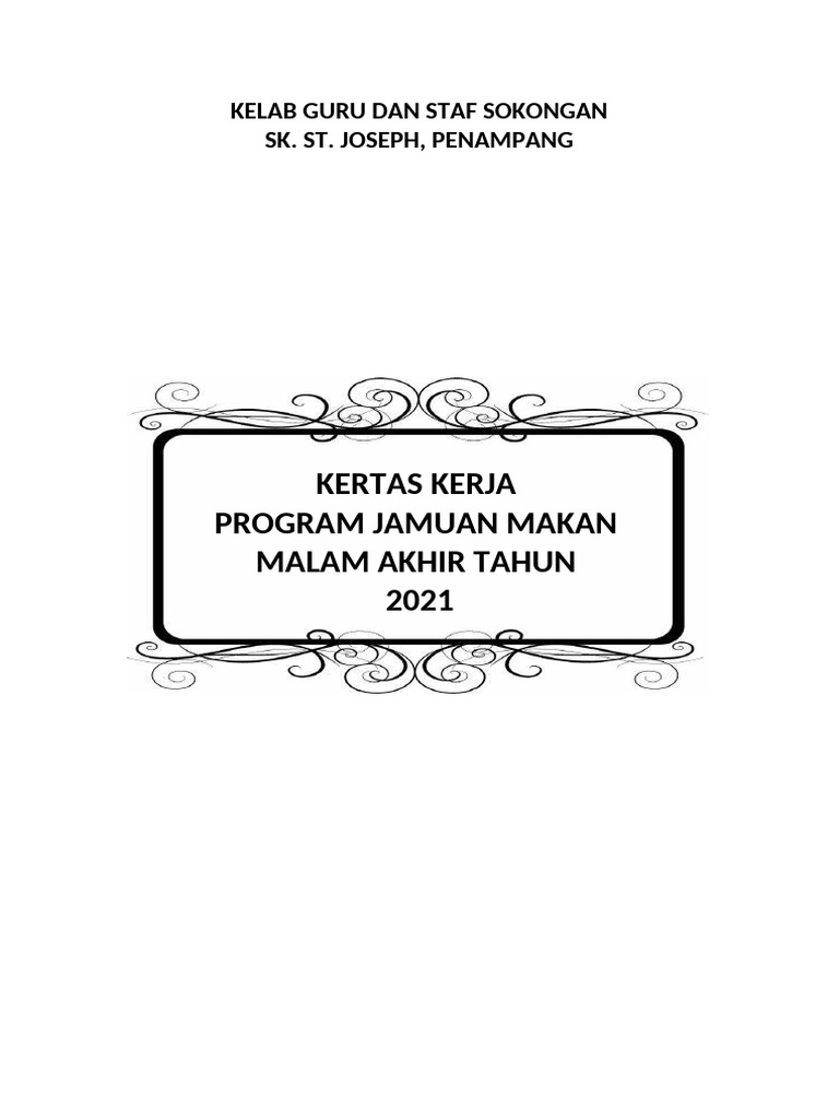 KK Program Jamuan | PDF
