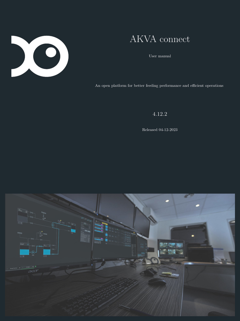 AKVA Connect User Manual for Feeding | PDF | User (Computing) | Login