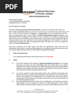 Amazon Offer Letter | PDF | Legal Remedy | Economies