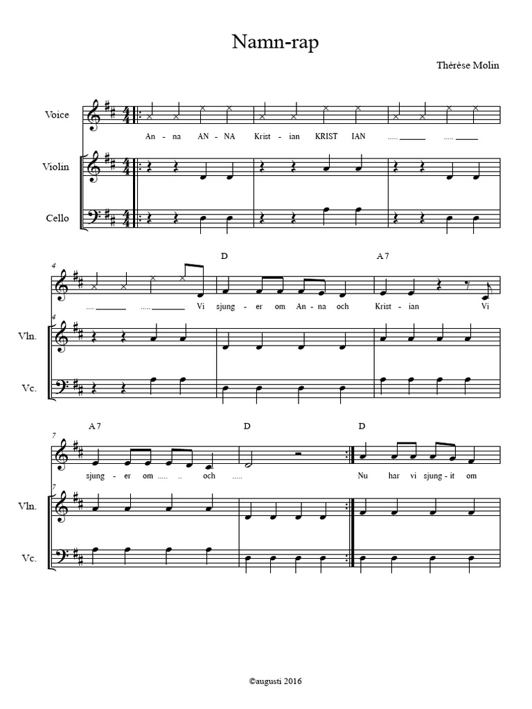 Namn Rap | PDF