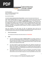 Amazon Data Analyst Offer Letter 2023 | PDF | Legal Remedy | Economies
