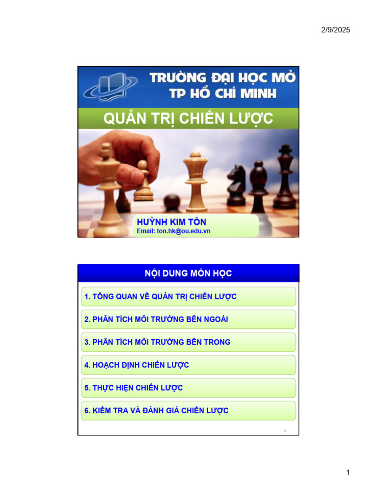 QTCL-Slide-Chuong3-Phan Tich Moi Truong Ben Trong | PDF