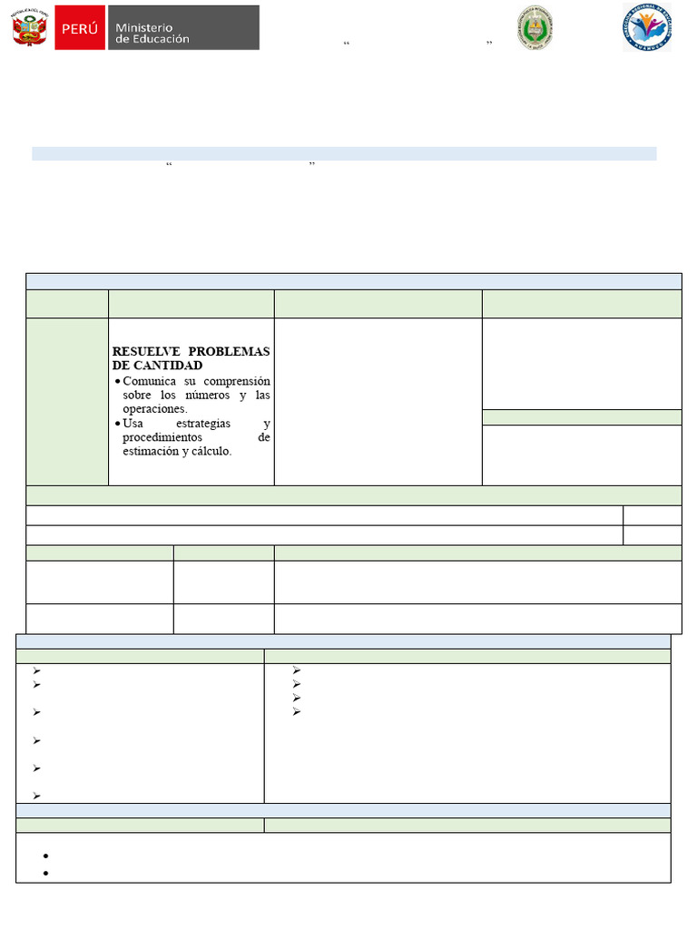 Esquema de Sesion Dia 1 | PDF | Aprendizaje | Evaluación