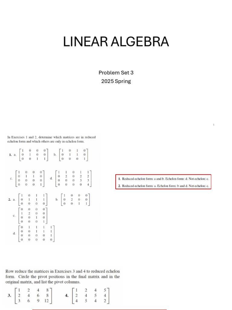 Problem Set 3 - Solutions | PDF