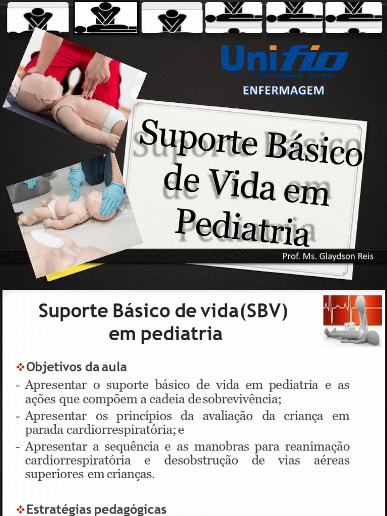 SBV Pediatria | PDF | Reanimação cardiopulmonar | Medicina Clínica