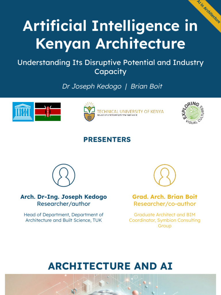 Artificial Intelligence in Kenyan Architecture | PDF | Building Information Modeling ...
