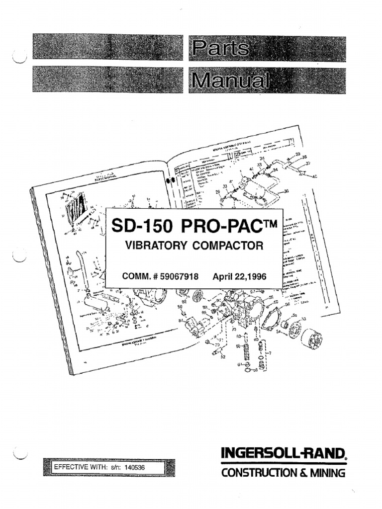 Manual de Partes SD150 | PDF